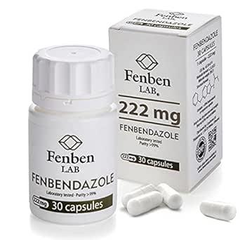 Fenbendazole 222mg, Purity >99%, by Fenben Lab, Certified Third-Party ...
