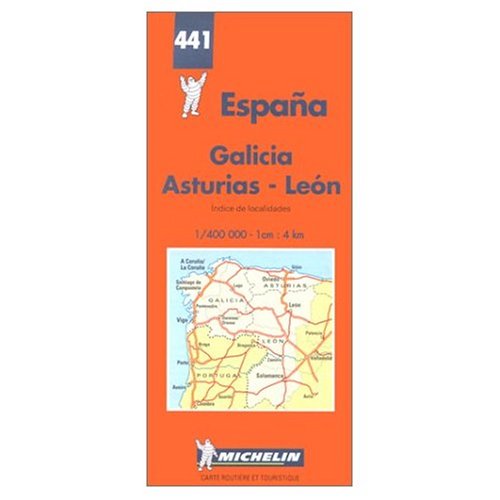 Michelin Map No. 441: North West Spain: Amazon.co.uk: Michelin Travel ...