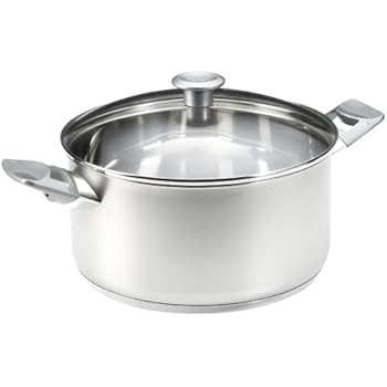 Tefal 4U Inox B8514605 Faitout Ø 24 cm 5 L: Amazon.fr: Cuisine & Maison