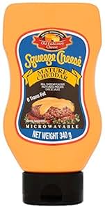 Mature Squeezy Cheddar Cheese 340 g (Pack of 3): Amazon.co.uk: Grocery