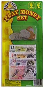 Play Money Set With Coins: Amazon.co.uk: Toys & Games