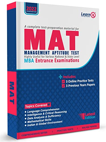 MAT Entrance Exam Guide : LearnX: Amazon.in: Books