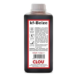 Clou kf - Beize - Nussbaum Hell 2212-1000 ml / 1 ltr.: Amazon.de: Baumarkt