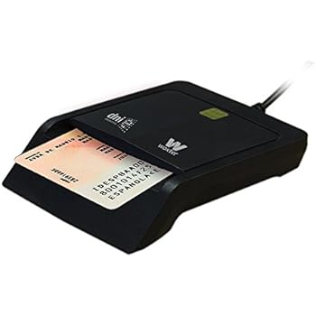 Woxter Electronic National Identity Card - Memory Card Reader, Black ...