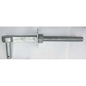 11" FIELD GATE HOOK TO BOLT 19mm PIN (SQUARE)GALVANISED: Amazon.co.uk ...