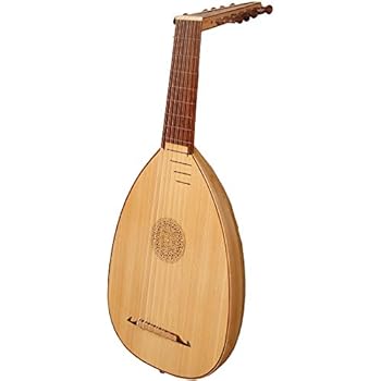 Musikalia Liuto Rinascimentale o Elisabettiano 14 corde, in acero e ...
