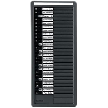 Nobo In/Out Board with 20 Names Capacity and Effective Sliding ...