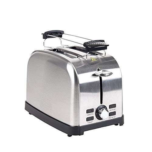 FRX Retro Edelstahl Toaster 2 Scheiben Toaster Familien-Toaster ...