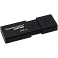 Kingston DT100G3/128GB DataTraveler 100 G3 USB 3.0 Flash Drive, 128 GB ...