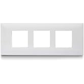 Schneider Electric Livia Plastic 4 Module Grid and 4 Module Cover Frame ...