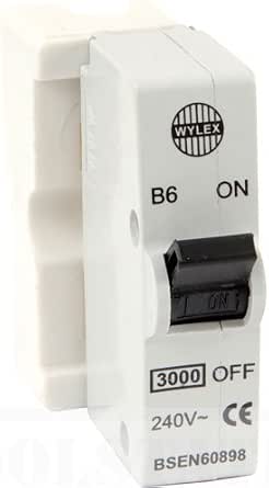 Wylex B16 16A Type B SP Standard MCB : Amazon.co.uk: DIY & Tools