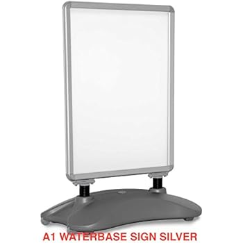 A1 WATERBASE PAVEMENT POSTER SIGN A-BOARD- SNAP FRAME SHOP DISPLAY ...