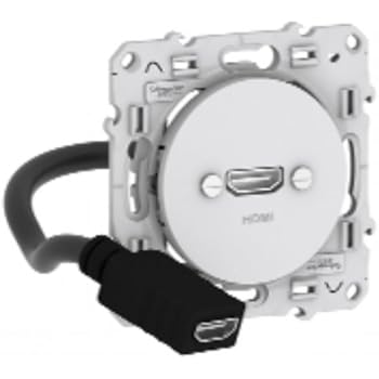 Legrand LEG78768 Mosaic Prise HDMI, Blanc: Amazon.fr: Commerce ...