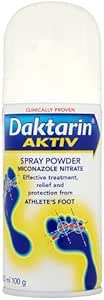 Daktarin Dual Action Spray Powder, 100g: Amazon.co.uk: Health ...
