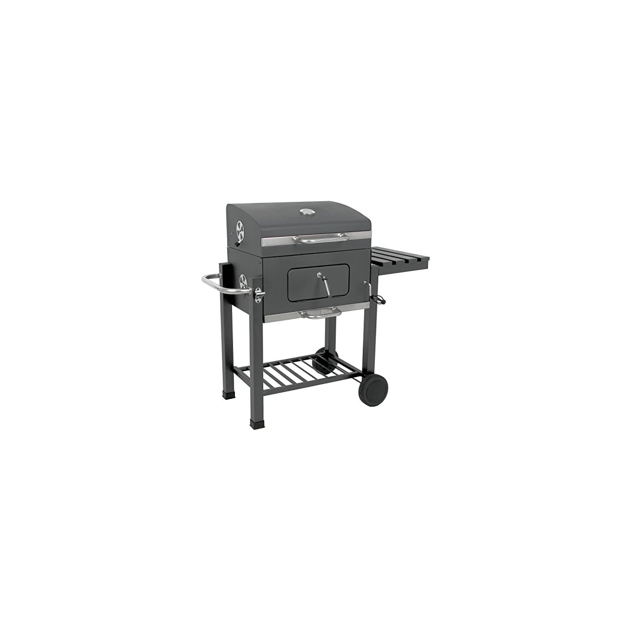 BBQ-Toro Holzkohle Grillwagen Butternut BBQ Smoker Premium Barbecue ...