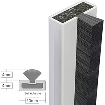 Stormguard Intumescent Fire Rated Seal Door Strip Set Self Adhesive ...