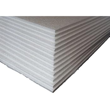12 Large White Rigid Polystyrene Foam Sheets Boards Slabs - Size 1200mm ...