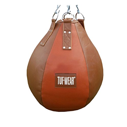 Foam Jacket Bag Tuf Wear Classic Brown Cowhide Leather Wrecking Ball ...
