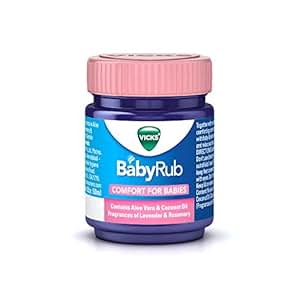Vicks BabyRub Soothing Vapour Ointment for Babies (50ml): Amazon.in: Baby