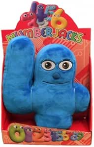 Numberjacks 10" Plush Number 4: Amazon.co.uk: Toys & Games