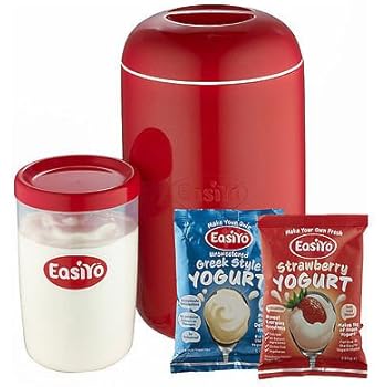 EasiYo Manual Yoghurt Maker (Homemade Yogurt in 8 Hours): Amazon.co.uk ...