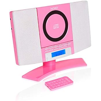 Denver MC-5010 Pink CD Player HiFi Stereo with FM Radio: Amazon.co.uk ...