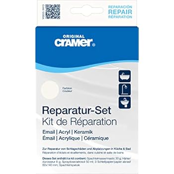 Cramer Ceramic / Enamel Repair Kit for Baths, Sinks and Counter Tops ...