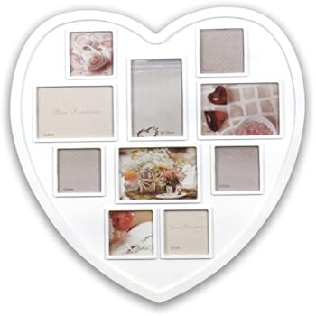 Invero® Large 10 Photo Multi Picture Shabby Chic Wall Vintage Rustic ...