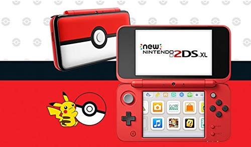 New Nintendo 2DS XL Console - Pokeball Limited Edition (NFC + Camera ...