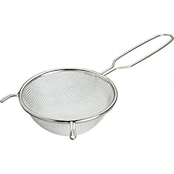 KitchenCraft Round Nylon-Mesh Extra-Small Plastic Sieve / Tea Strainer ...