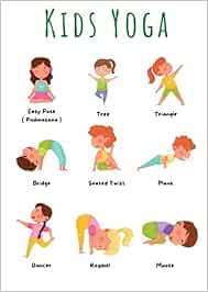 Amazon.in: Buy Kids Yoga Poses for Beginners - Yoga Kids ( Laminated ...