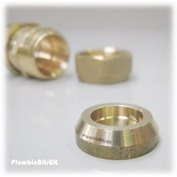 15mm Copper Compression Brass Blanking Off Disc Cap for Fittings ...