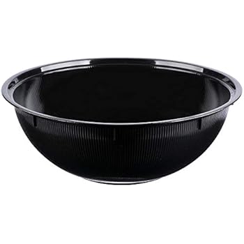 Pack of 2 Eco Friendly Hard Plastic Bowls | Extra Large Plastic Serving ...