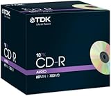 TDK CD-RW Audio CD Rewritable 10 pack 80 Mins: Amazon.co.uk: Computers ...