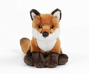 Living Nature Soft Toy - Sitting Fox (15cm): Amazon.co.uk: Toys & Games