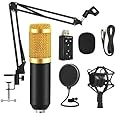 Powerpak BM-800 Professional Condenser Microphone Kit with Scissor ...