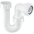 McAlpine SC10 Tubular Swivel 'P' Trap with Multifit Outlet - White ...