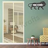 LifeKrafts Polyester Magnetic Mosquito Net for Door | Mosquito Curtain ...