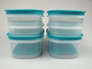 TUPPERWARE Cool`N Fresh Junior 640ml(2) +260ml(4) +Frischegitter(2 ...