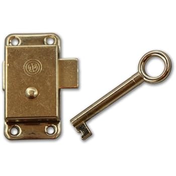 Wardrobe Lock Plus Key Electro Brassed 2.1/2-inch (Pack of 1) (Product ...