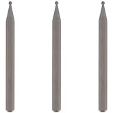 Dremel 107 Engraving Cutting Bit Multipack - 3x Ball-shaped Engraving ...