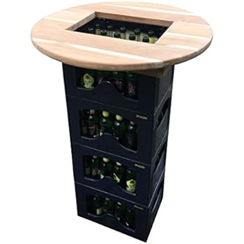 Amazon.de: Original BestLoft® Bierkasten Stehtisch Partytisch ...