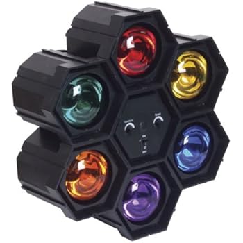 Soundlab 2 x 4 Way LED Light Box G005FD DJ Disco Party Band: Amazon.co ...