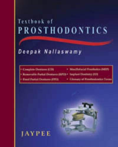 Buy Textbook Of Prosthodontics (Old Edition) Book Online at Low Prices ...