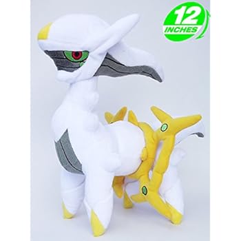 POKEMON - ARCEUS PLUSH 12" SOFT TOY 30 cm: Amazon.co.uk: Toys & Games