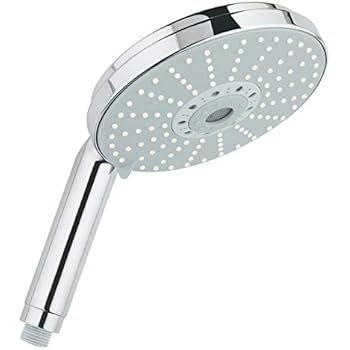 Grohe Vitalio Rain 27302000 Manopola Doccia 3 Getti, Diametro 130 mm ...