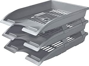 OMEGA Brand 1755 Office Tray - Elite Grey Colour Use for Letter Tray ...
