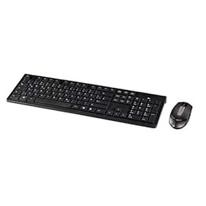 Hama RF Wireless Keyboard and Mouse Set (2300 (Compact Enter Key ...