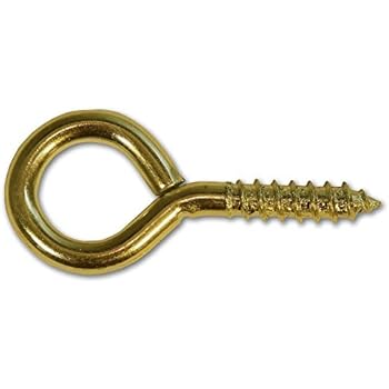 2 x Heavy Duty 75mm Screw Eye Bolt Lag Eye Bolt Fixing With 15mm Eyelet ...