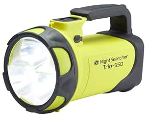 NightSearcher Trio 550 Li-ion Rechargeable LED Searchlight Hand Lamp ...